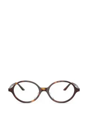 Oliver Spencer 2000rx Round-frame Eyeglasses - Brown