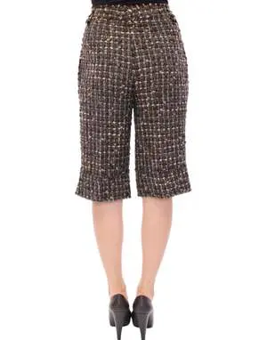 Dolce & Gabbana Wool Blend Shorts - Multicolor
