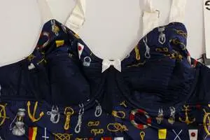 Dolce & Gabbana Sailor Motive Tank Top - Blue