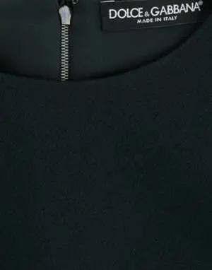Dolce & Gabbana 3/4 Sleeve Wool Blouse