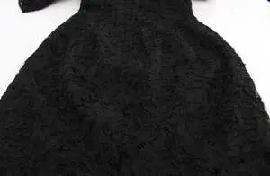 Dolce & Gabbana Floral Lace Bodycon Maxi Dress