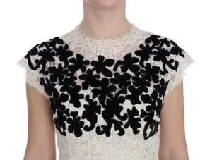 Dolce & Gabbana Floral Lace Ricamo Maxi Dress