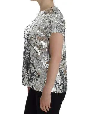 Dolce & Gabbana Sequined Crewneck T-shirt