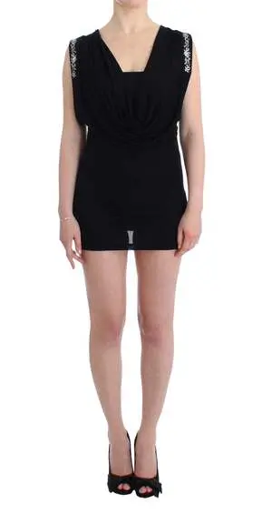 ROCCOBAROCCO Embellished Mini Sheath Dress