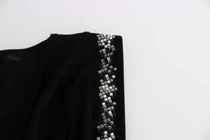 ROCCOBAROCCO Embellished Mini Sheath Dress
