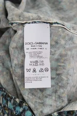 Dolce & Gabbana Wool Sleeveless Pullover