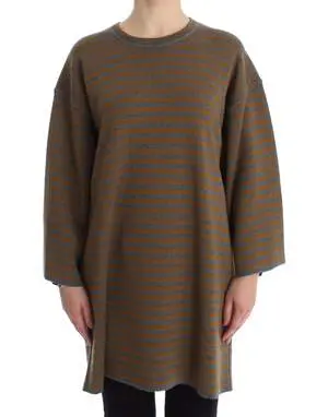 Dolce & Gabbana Striped Oversized Pullover