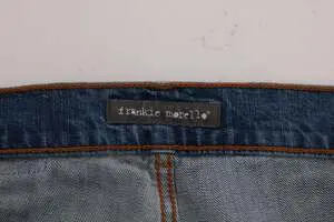 FRANKIE MORELLO Slim Fit Jeans With Ripped Detailing