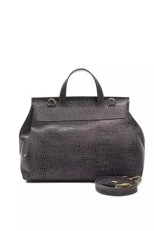 POMPEI DONATELLA Convertible Leather Handbag/backpack