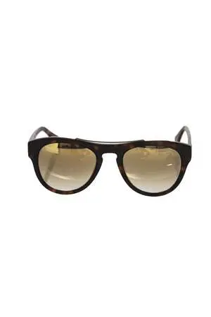 FRANKIE MORELLO Acetate Wayfarer Sunglasses - Brown