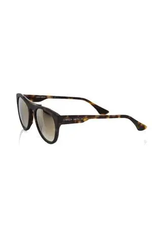 FRANKIE MORELLO Acetate Wayfarer Sunglasses - Brown