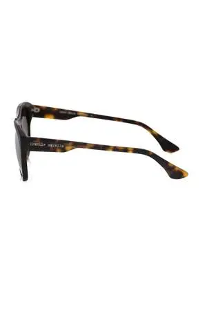 FRANKIE MORELLO Acetate Wayfarer Sunglasses - Brown