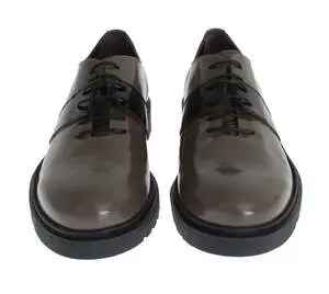 AI_ Leather Lace-up Shoes
