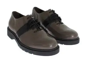 AI_ Leather Lace-up Shoes