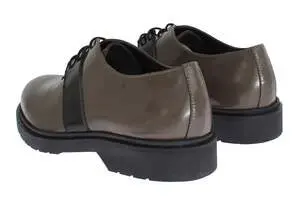 AI_ Leather Lace-up Shoes