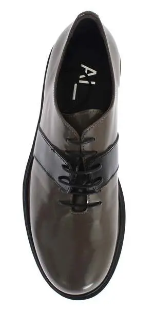 AI_ Leather Lace-up Shoes