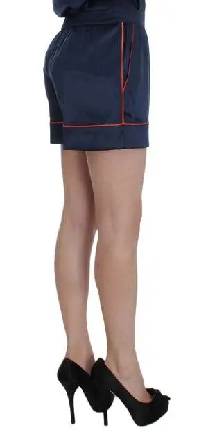 Dolce & Gabbana Silk Stretch Mini Shorts