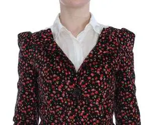BENCIVENGA Floral Skirt And Blazer Suit Set