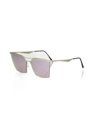 FRANKIE MORELLO Clubmaster Sunglasses - Silver