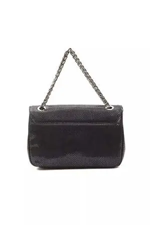 POMPEI DONATELLA Textured Leather Crossbody Bag