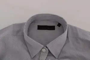 FRANKIE MORELLO White Check Casual Cotton Regular Fit Shirt