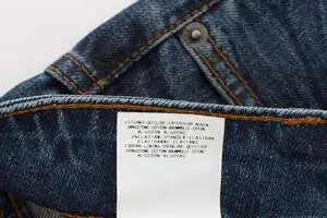 John Galliano Cotton Blend Slim Fit Jeans - Blue