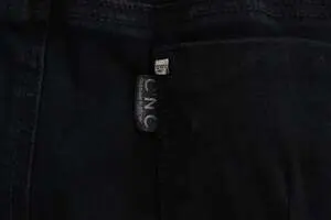Costume National Slim Fit Cotton Jeans - Black