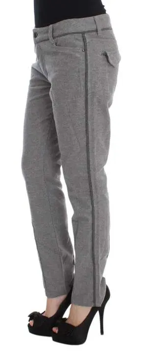 Ermanno Scervino Cotton Straight Fit Casual Trousers