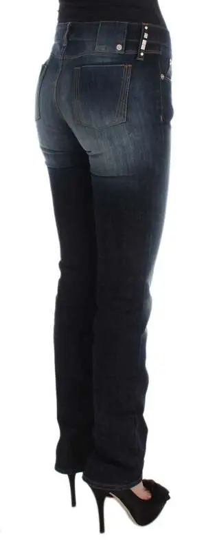 Costume National Slim Fit Bootcut Jeans