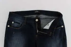 Costume National Slim Fit Bootcut Jeans