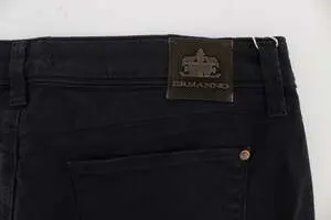 Ermanno Scervino Cotton Blend Casual Fit Trousers