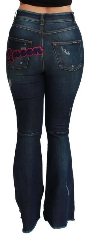 Dolce & Gabbana Cotton Stretch Flared Jeans