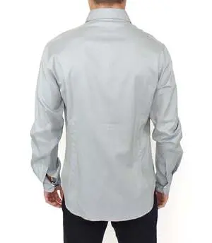 Ermanno Scervino Cotton Long Sleeve Casual Shirt Top