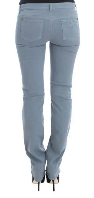 Ermanno Scervino Cotton-blend Bootcut Jeans - Blue