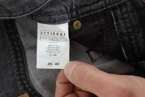 John Galliano Wash Cotton Torn Straight Fit Jeans