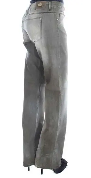 Ermanno Scervino Cotton Blend Loose Fit Boyfriend Jeans