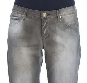 Ermanno Scervino Cotton Blend Loose Fit Boyfriend Jeans