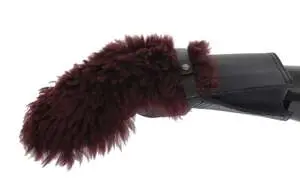 Dolce & Gabbana Leather Shearling Gloves