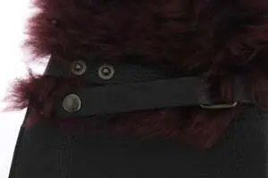 Dolce & Gabbana Leather Shearling Gloves