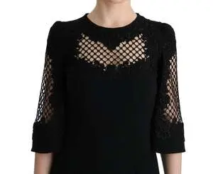 Dolce & Gabbana Stretch Shift Maxi Dress