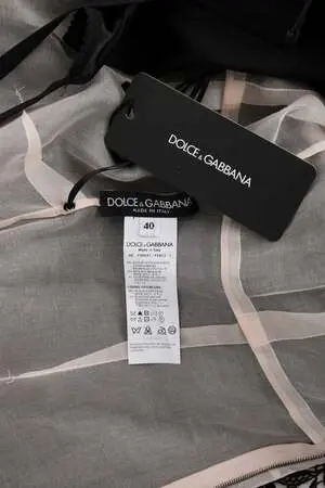 Dolce & Gabbana Cotton Silk Floral Maxi Dress
