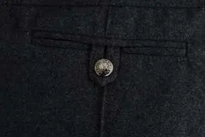 Ermanno Scervino Virgin Wool Skinny Trousers