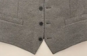 Dolce & Gabbana Cotton Stretch Dress Vest - Gray