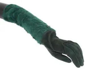 Dolce & Gabbana Elbow Gloves - Green
