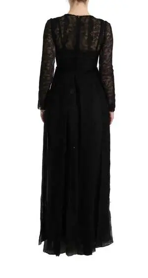 Dolce & Gabbana Floral Lace Sheath Dress