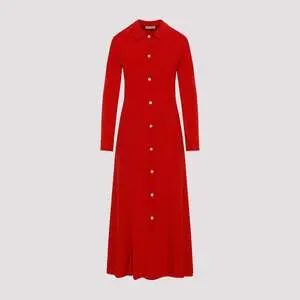THE ROW Myra Long-length Silk Dress
