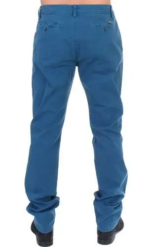GF FERRE Cotton Straight Fit Chinos