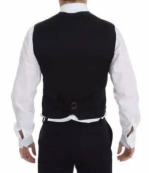 Dolce & Gabbana Cotton Viscose Vest - Black