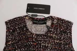 Dolce & Gabbana Printed Knit Top