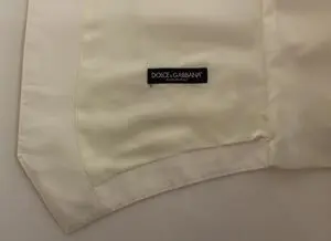 Dolce & Gabbana Cotton-silk Blend Dress Vest - White